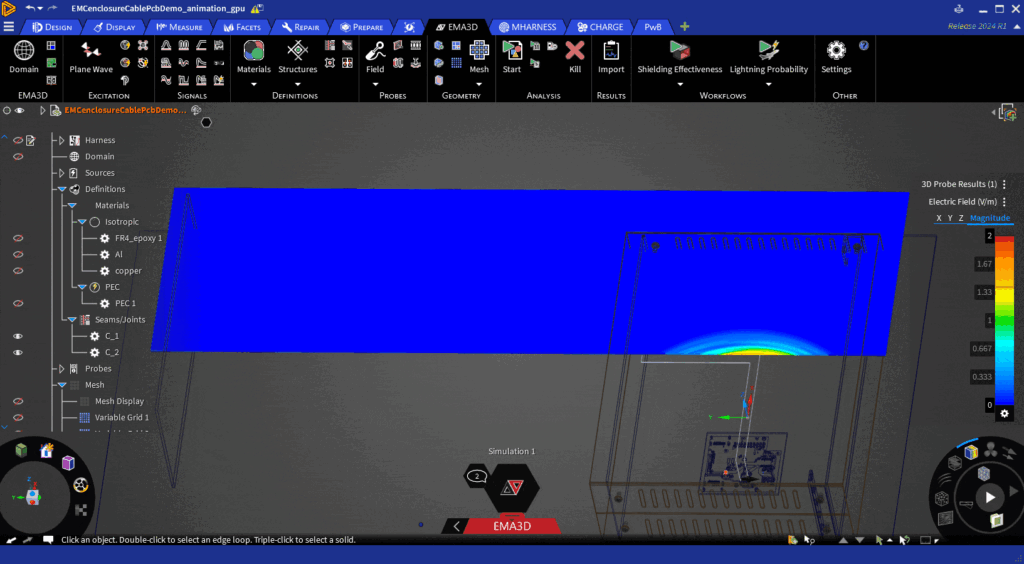 EMC Plus and Charge Plus Demos - Electro Magnetic Applications, Inc.